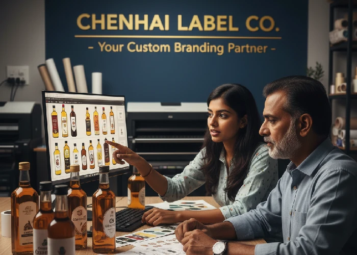 Sticker Label Manufacturers in Chennai: Cooking Oil Labels